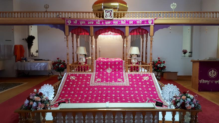 sikh temple interior